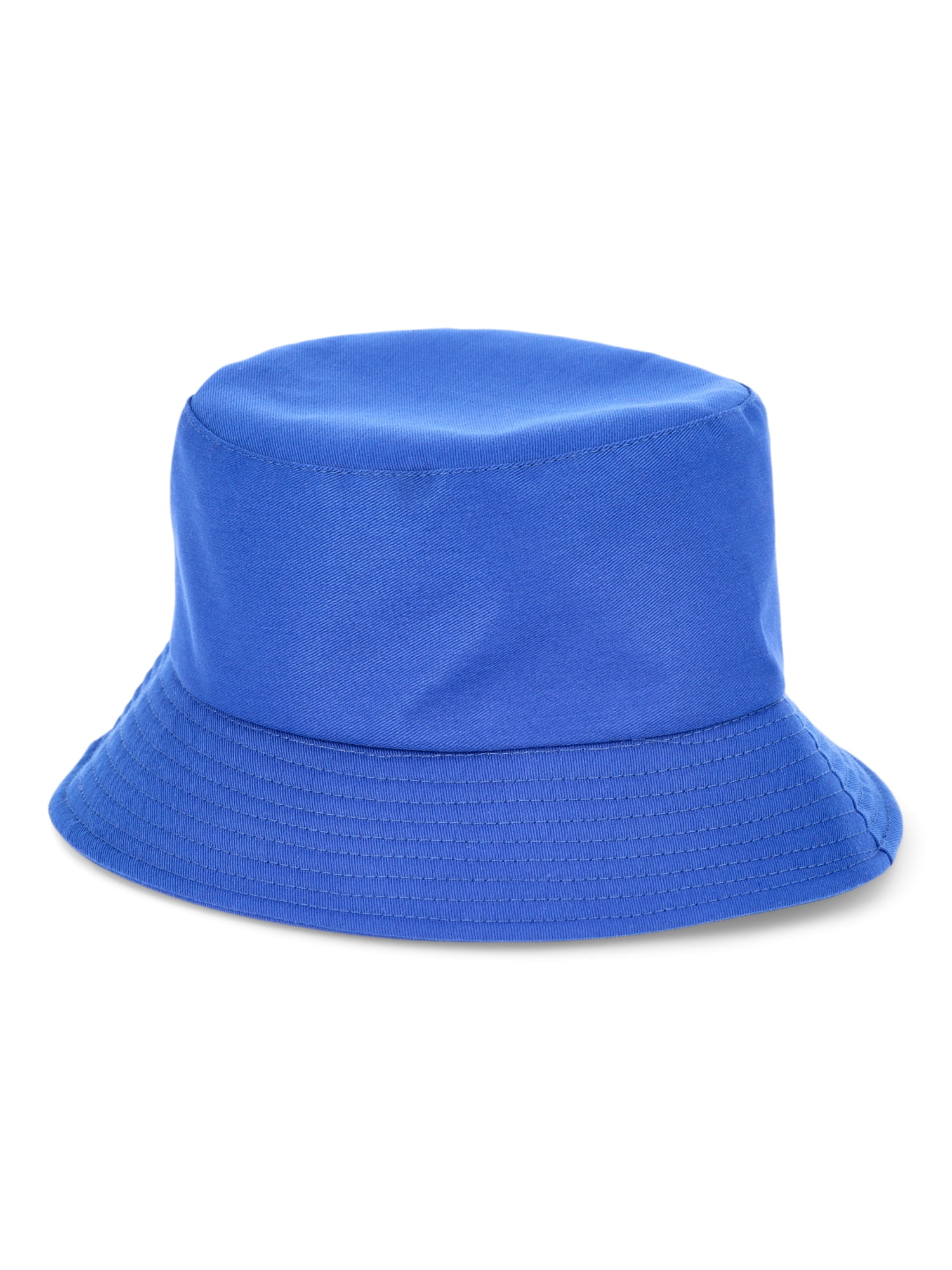 Women's Polyester Twill Bucket Hat by Way to Celebrate, One Size, Blue Morpho - Walmart.com