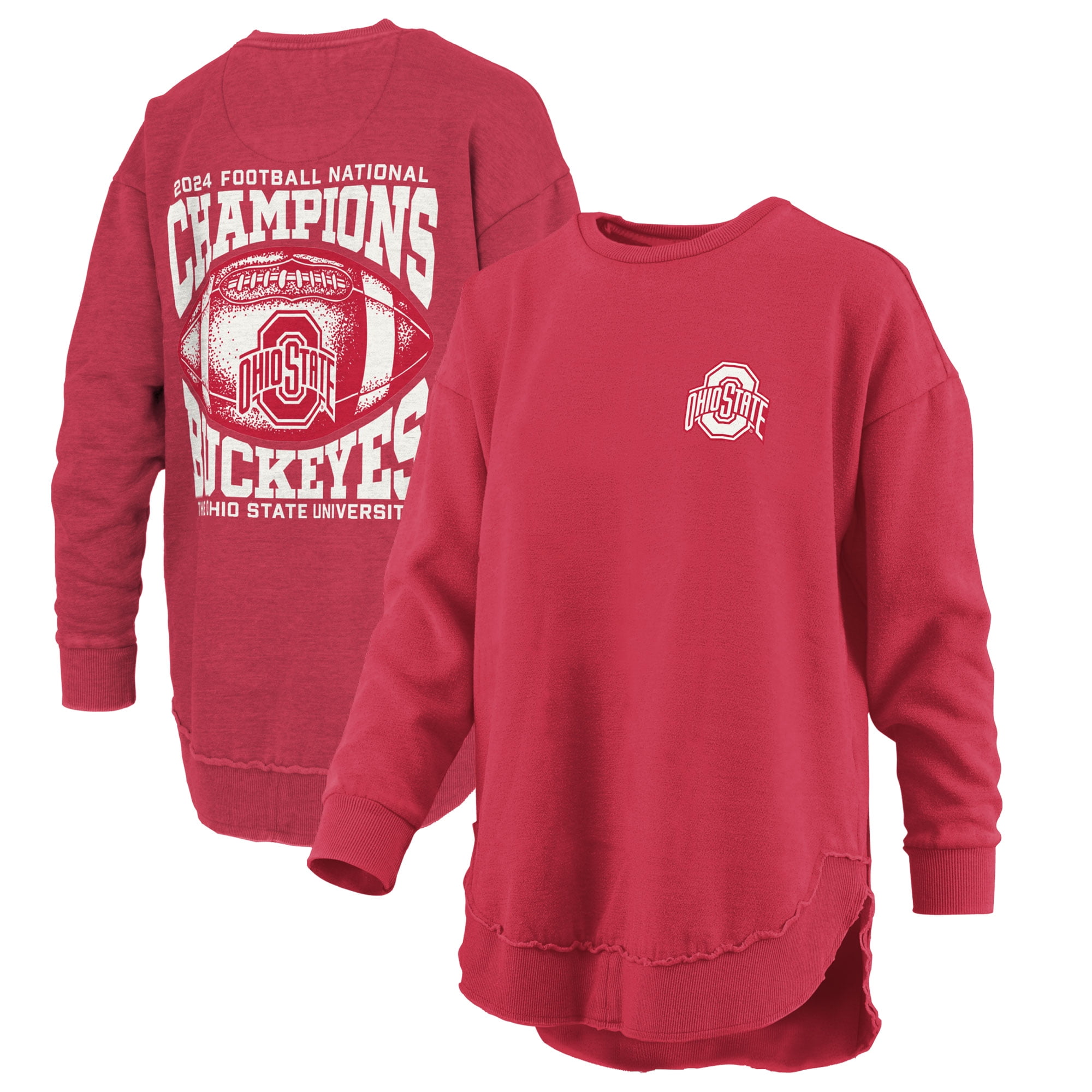 Women's Pressbox Scarlet Ohio State Buckeyes College Football Playoff ...