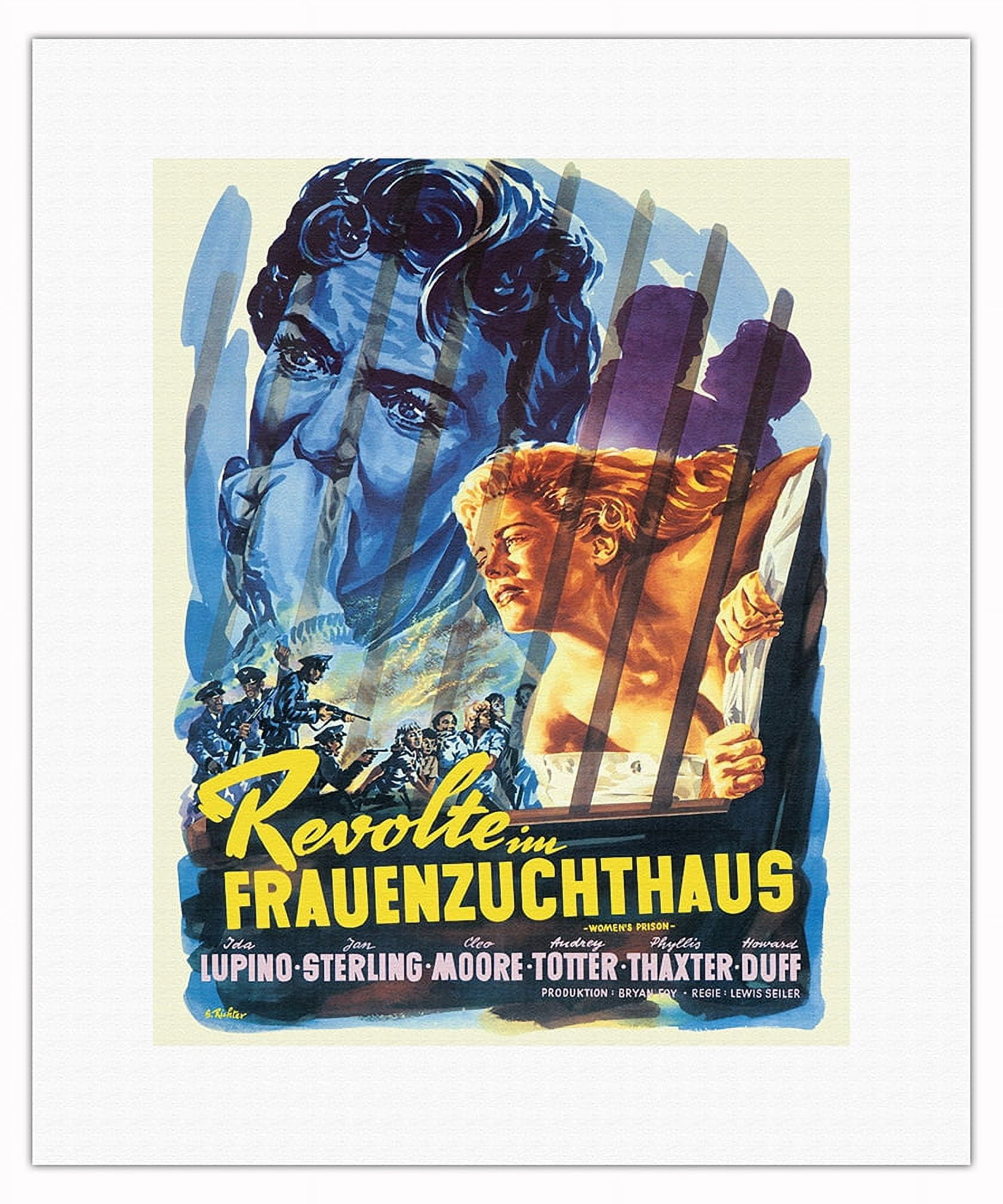 Women’s Prison (Revolte im Frauenzuchthaus) - Vintage German Film Noir ...