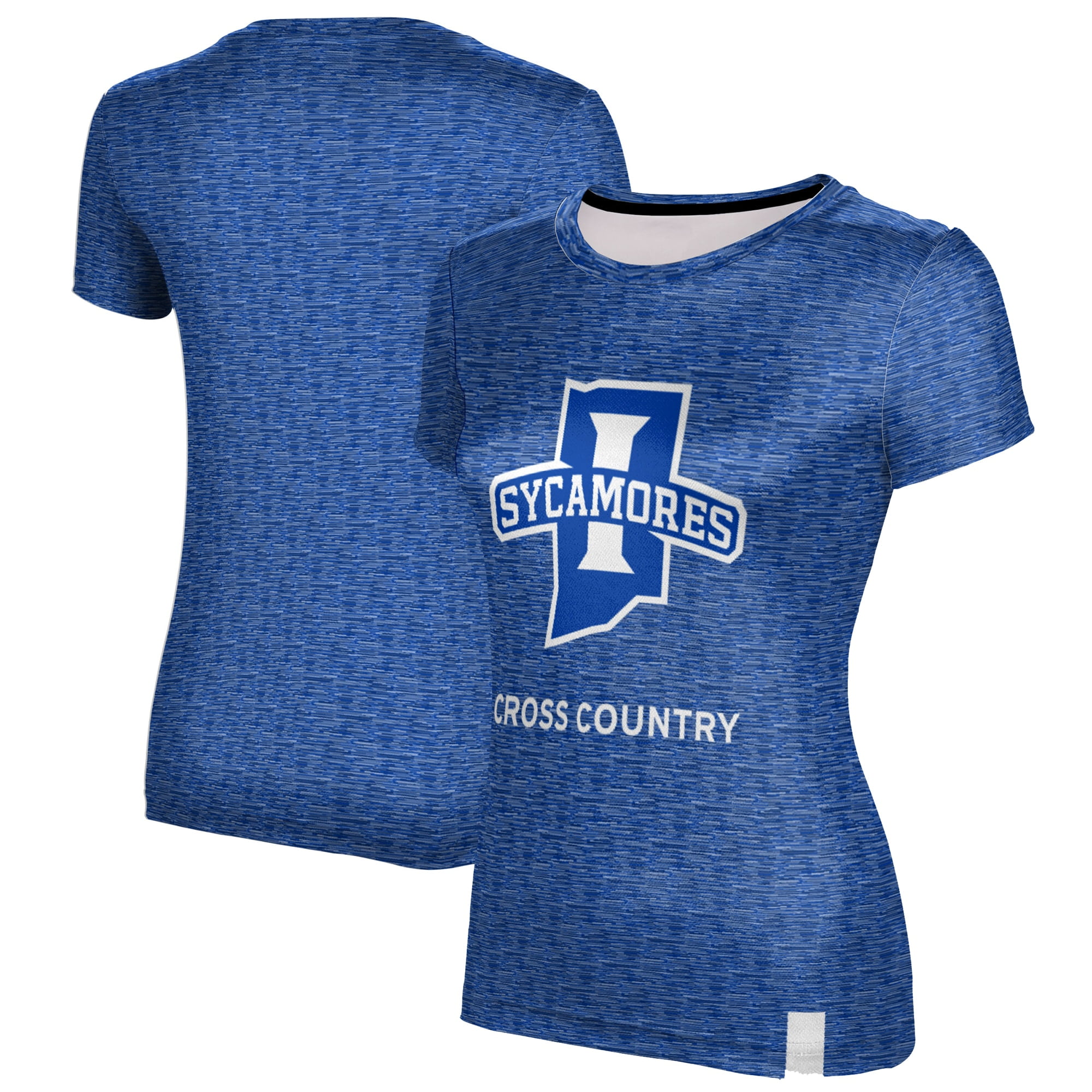 Women's ProSphere Royal Indiana State Sycamores Cross Country Logo T ...