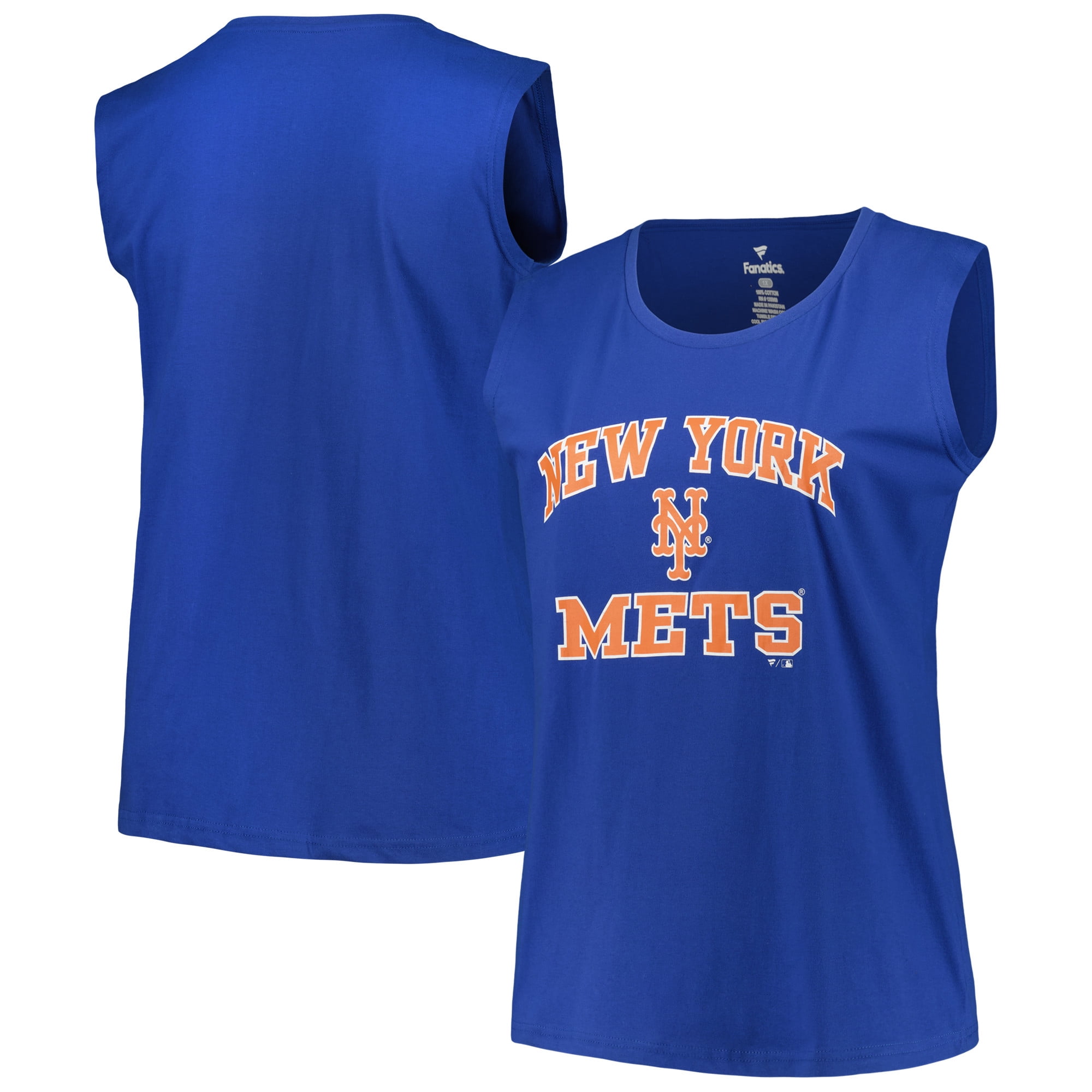 Women's Profile Royal New York Mets Plus Size Tank Top - Walmart.com