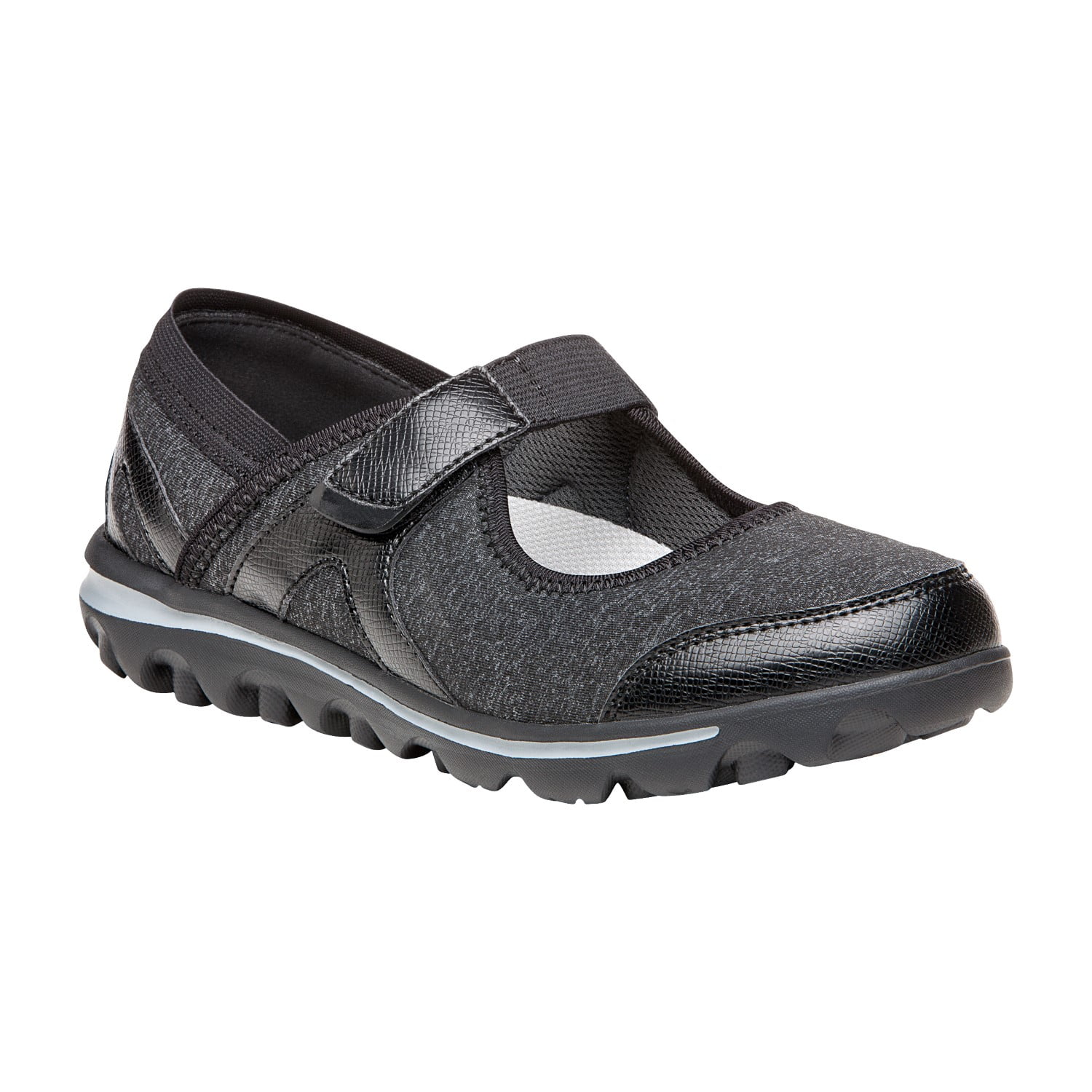 Propet Women's Onalee Mary Janes Blue Jersey Fabric EVA 7.5 M - Walmart.com