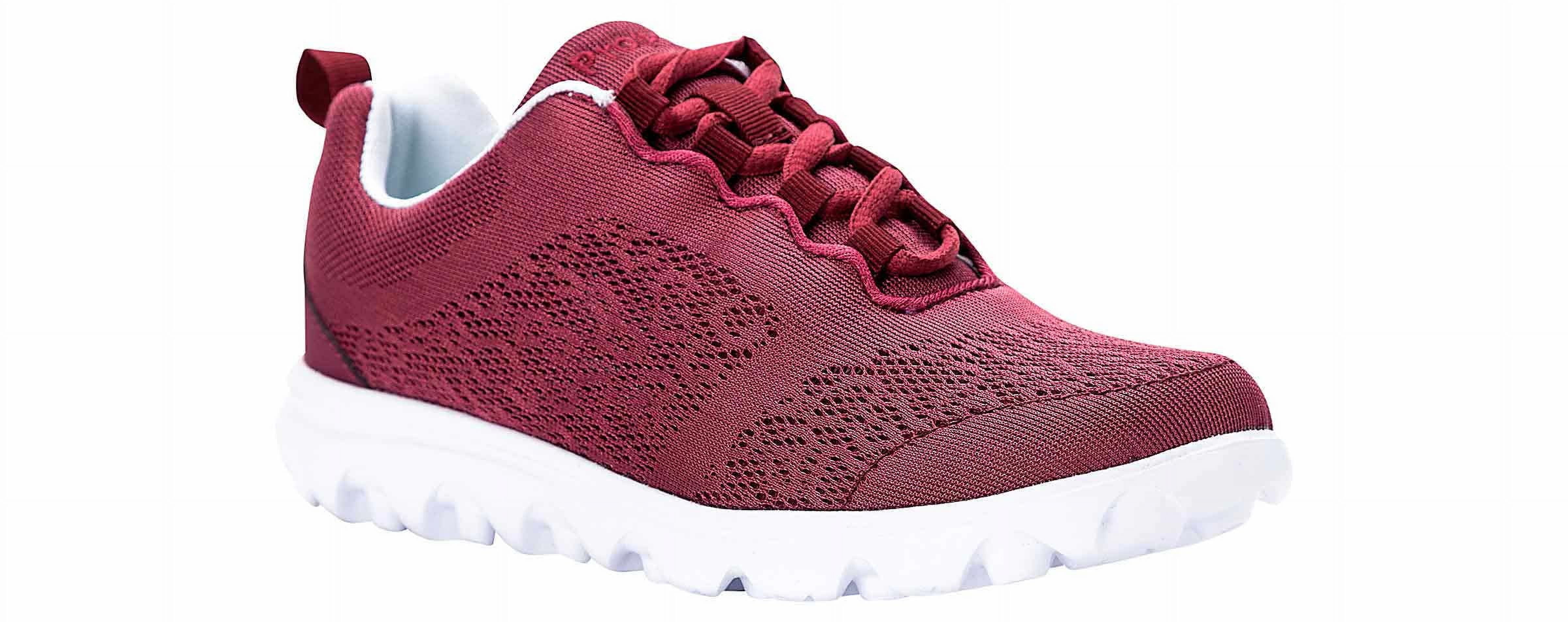 Propet TravelActiv W5102 Women's Casual Shoe: 11 X-Wide (2E) Cranberry ...