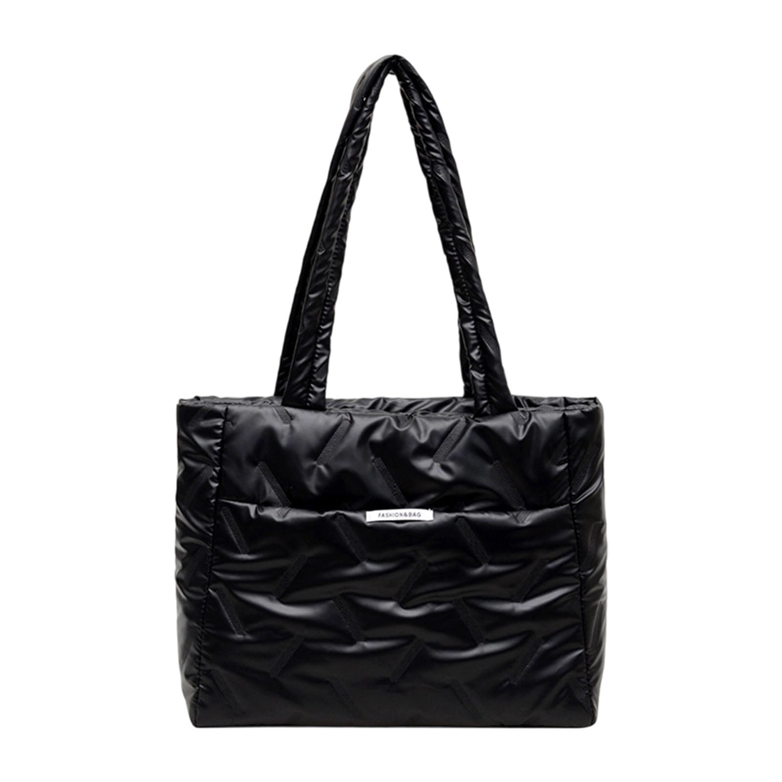 Women's Puffer Toted Bag Shopper Bag,Laptop Bags,Lightweight Shoulder ...