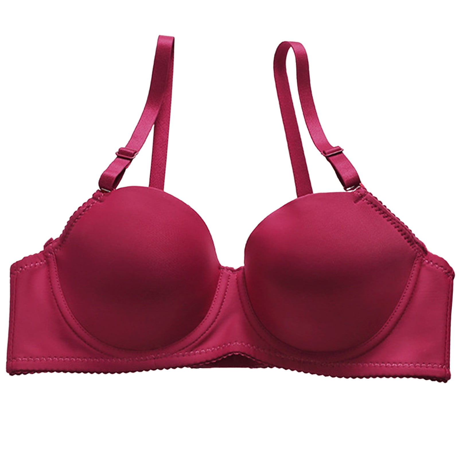 Women's Push Up Bra Comfort Full-Coverage Underwire Bra with Support ...
