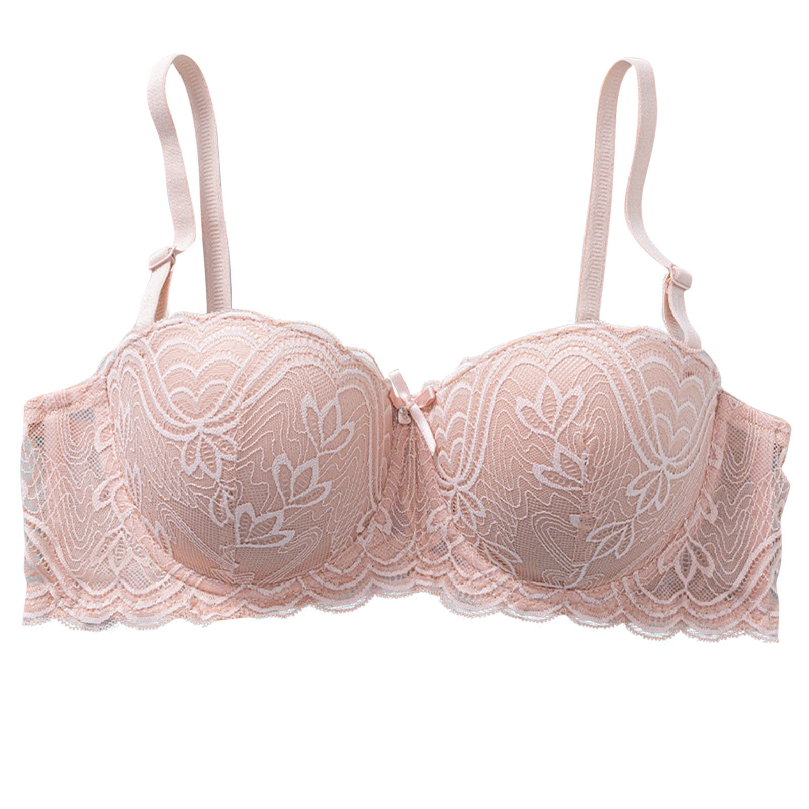 Women's Push Up Lace Bra Underwire Plunge Full Coverage Bras Sexy Plus Size Support Push Up ...