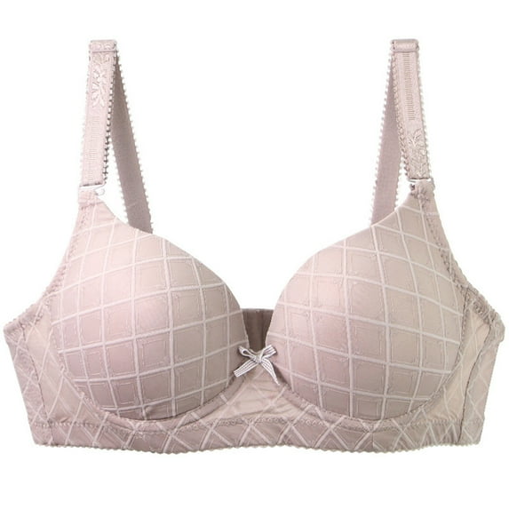 Women's Push up Seamless T-Shirt Bra Supportive Underwire Comfortable ...