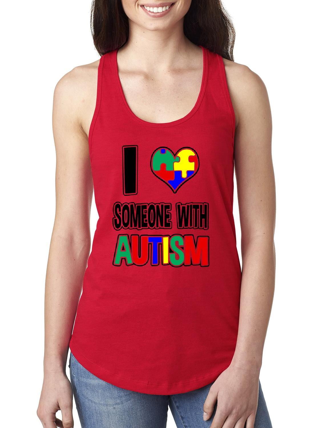 Women's Racerback Tank Top - Autism Awareness - Walmart.com