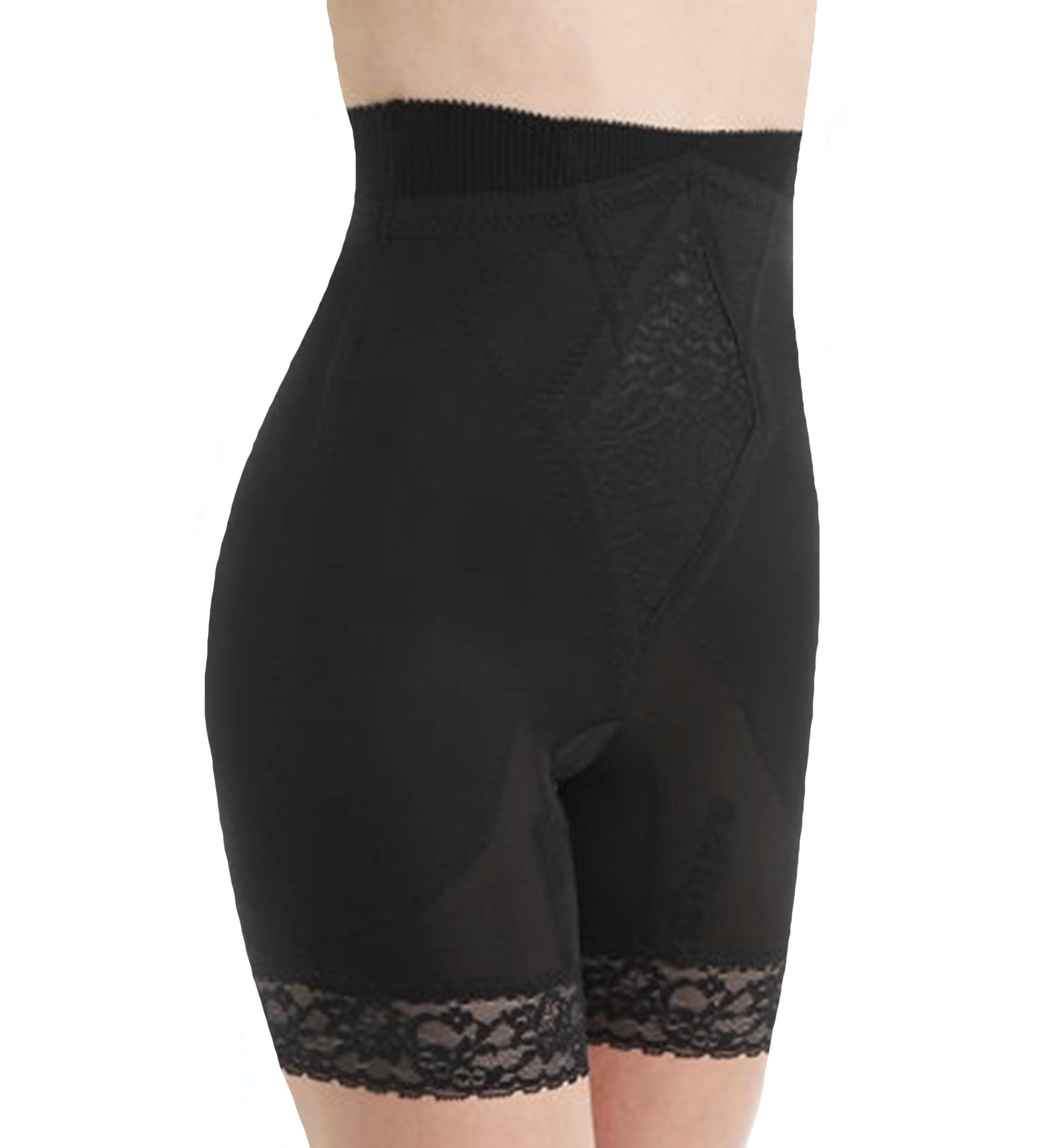 Women's Rago 6206X Plus Diet Minded NoRoll High Waist Long Leg Shaper ...