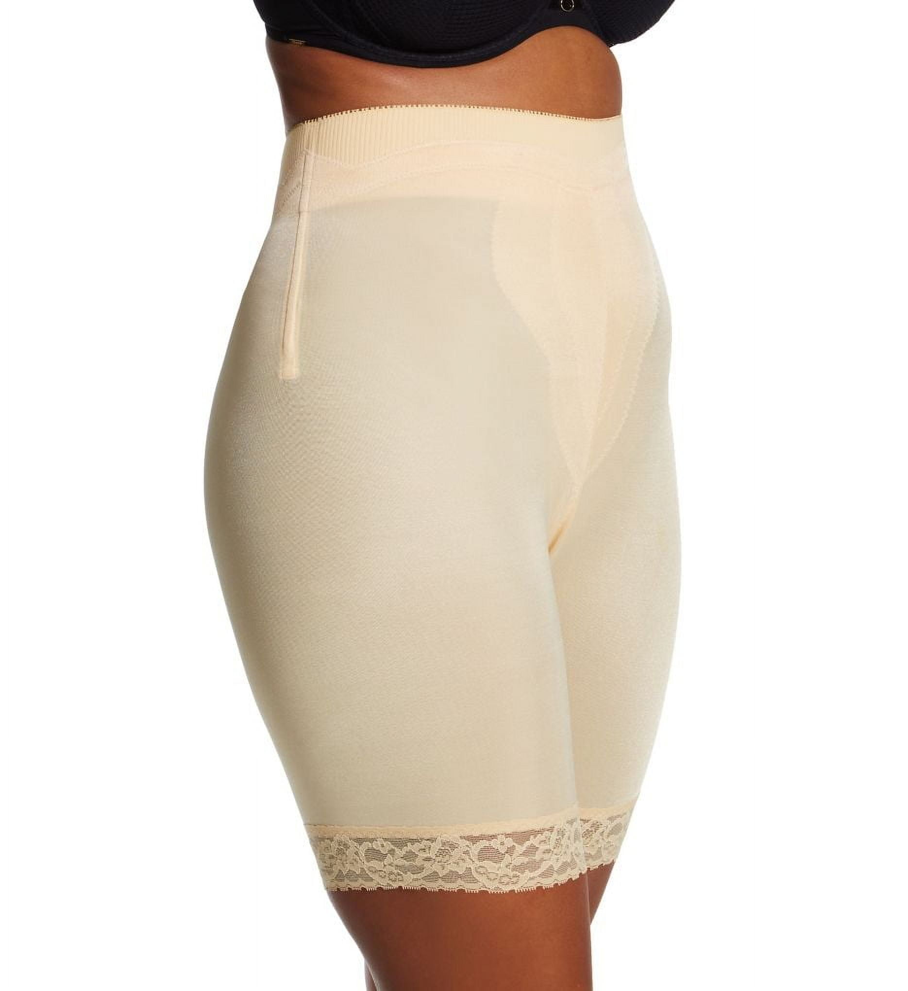 Women's Rago 6226X Plus Diet Minded High Waist Long Leg Shaper (Beige ...