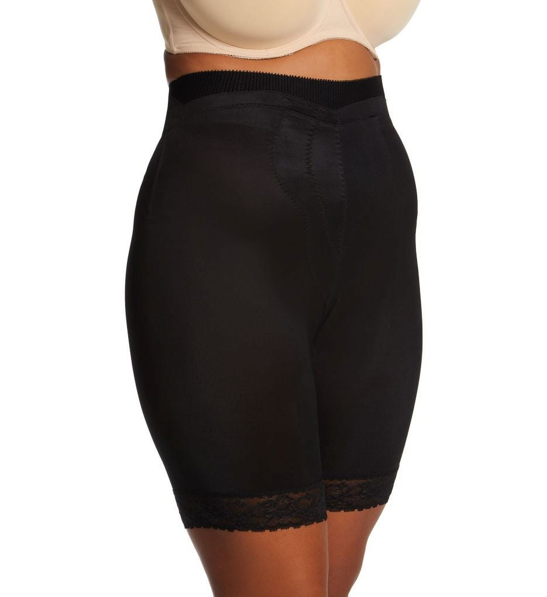 Women's Rago 6226X Plus Diet Minded High Waist Long Leg Shaper (Black ...