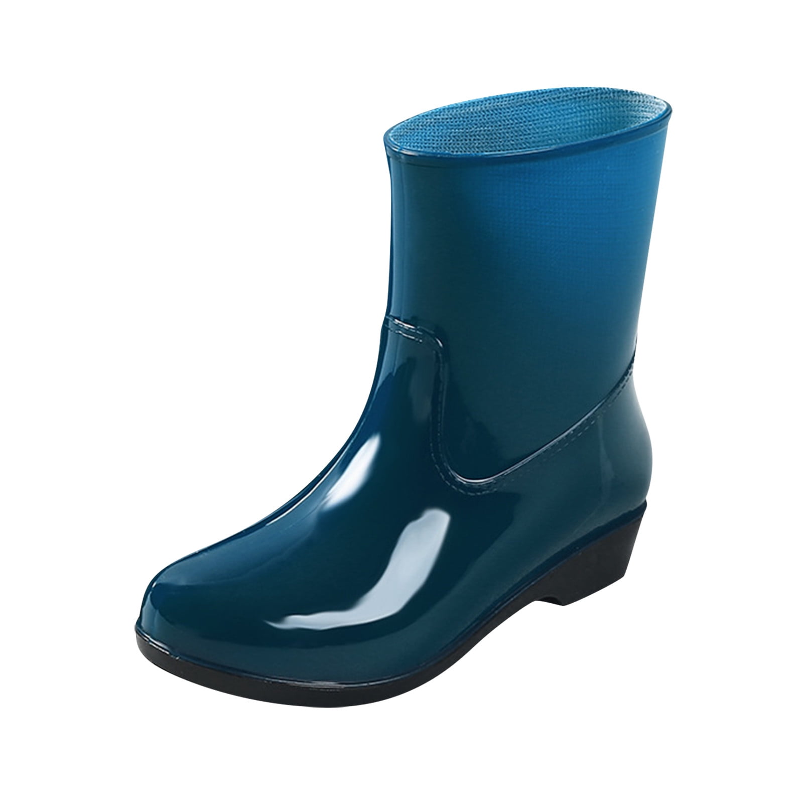 Women's Rain Shoes Short Ankle Rain Boots -On Garden Rubber Footwear ...