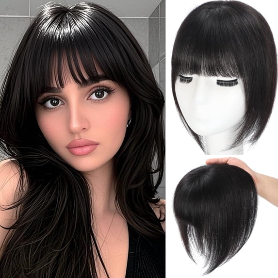 Women's Realistic Human Hair Wigs, 360° 3D Wigs for Women With Thinning ...