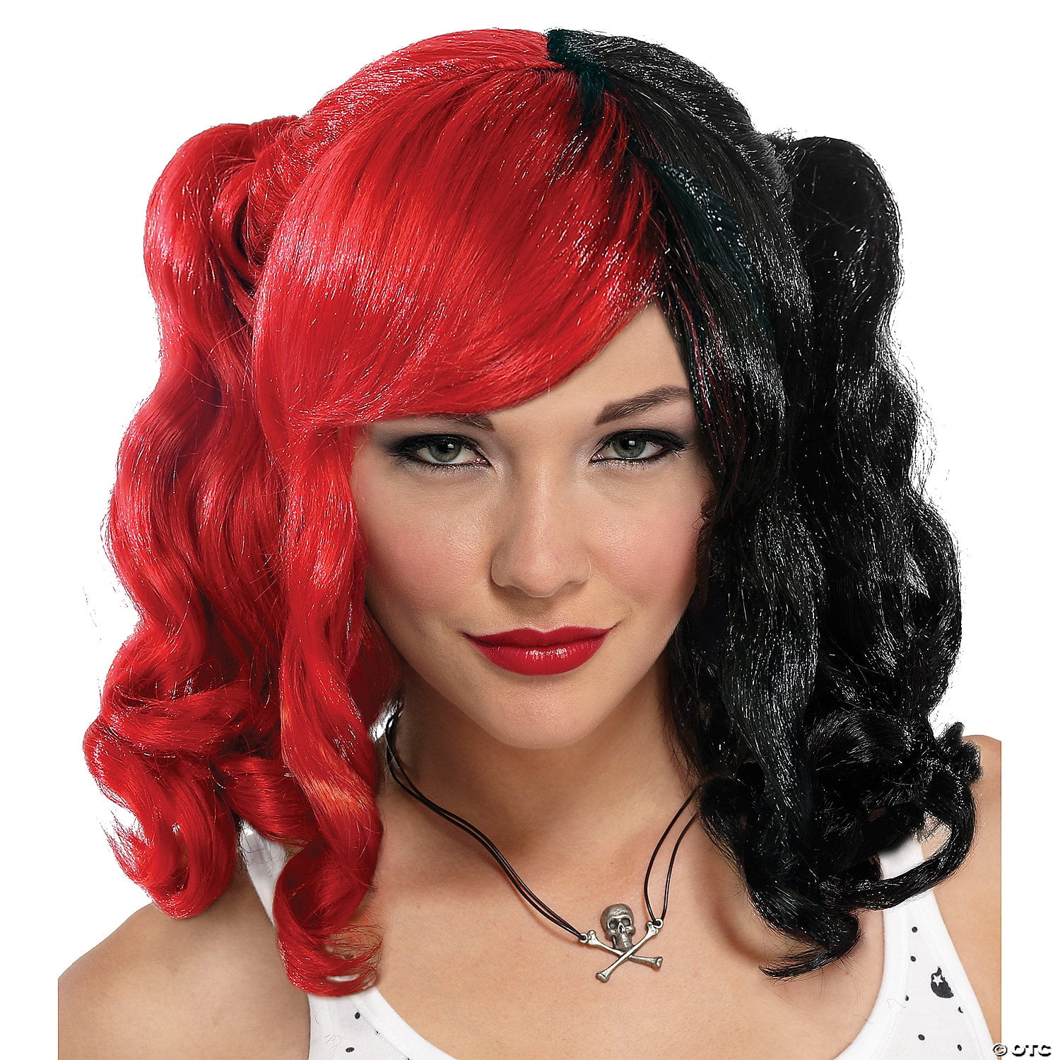 Women's Red & Black Gothic Lolita Wig - Walmart.com