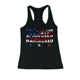 Women’s Red White and Blue Tank Tops - Time to get Star Spangled Hammered - Walmart.com