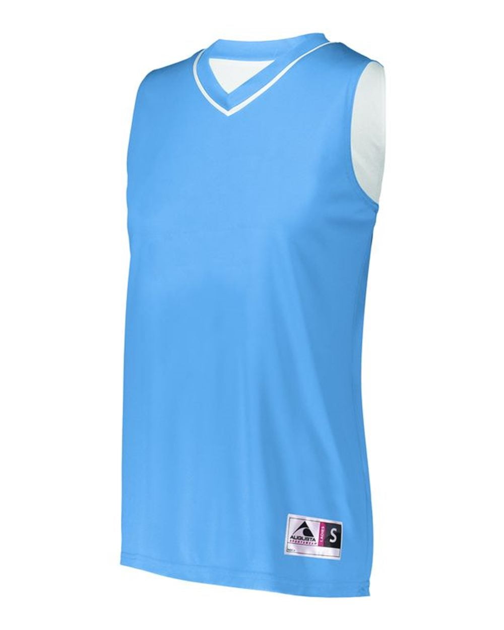 Women's Reversible Two Color Jersey - Color - Columbia Blue/ White ...