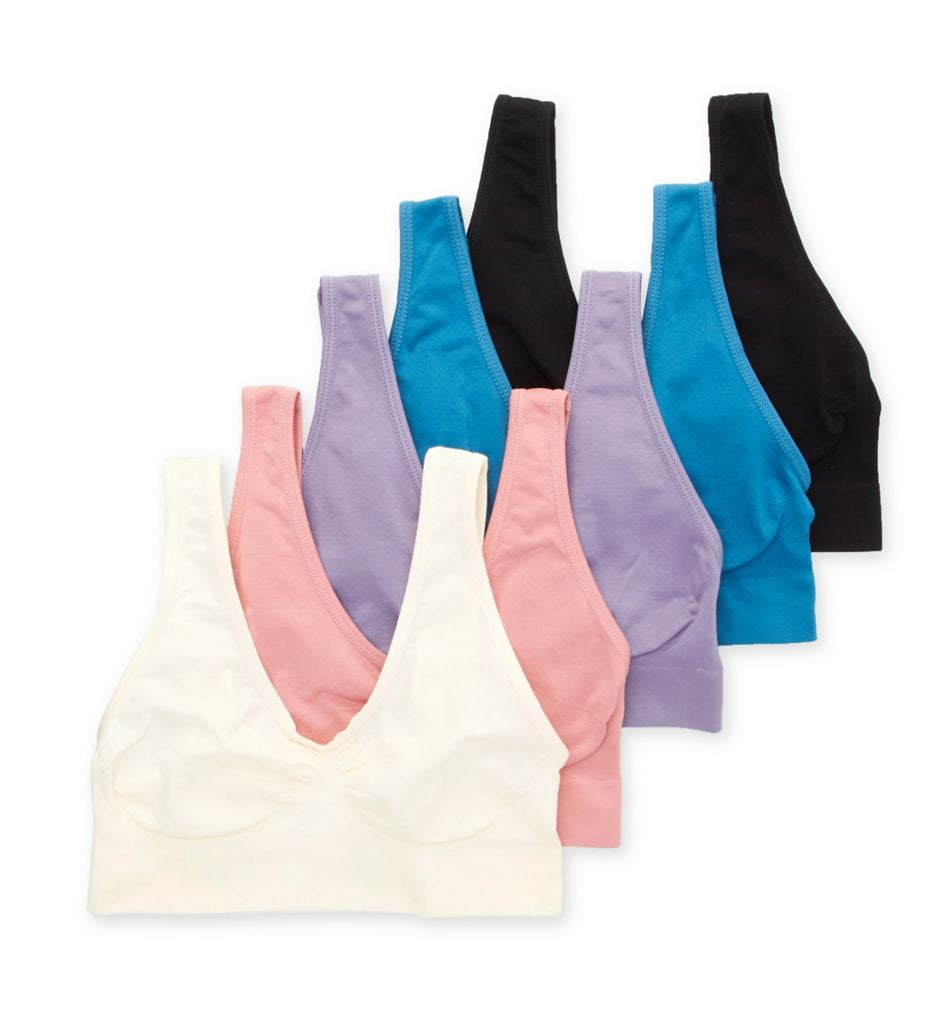 Rhonda Shear Women's Original Ahh Bra Mystery 5-Pack, Assorted Colors ...