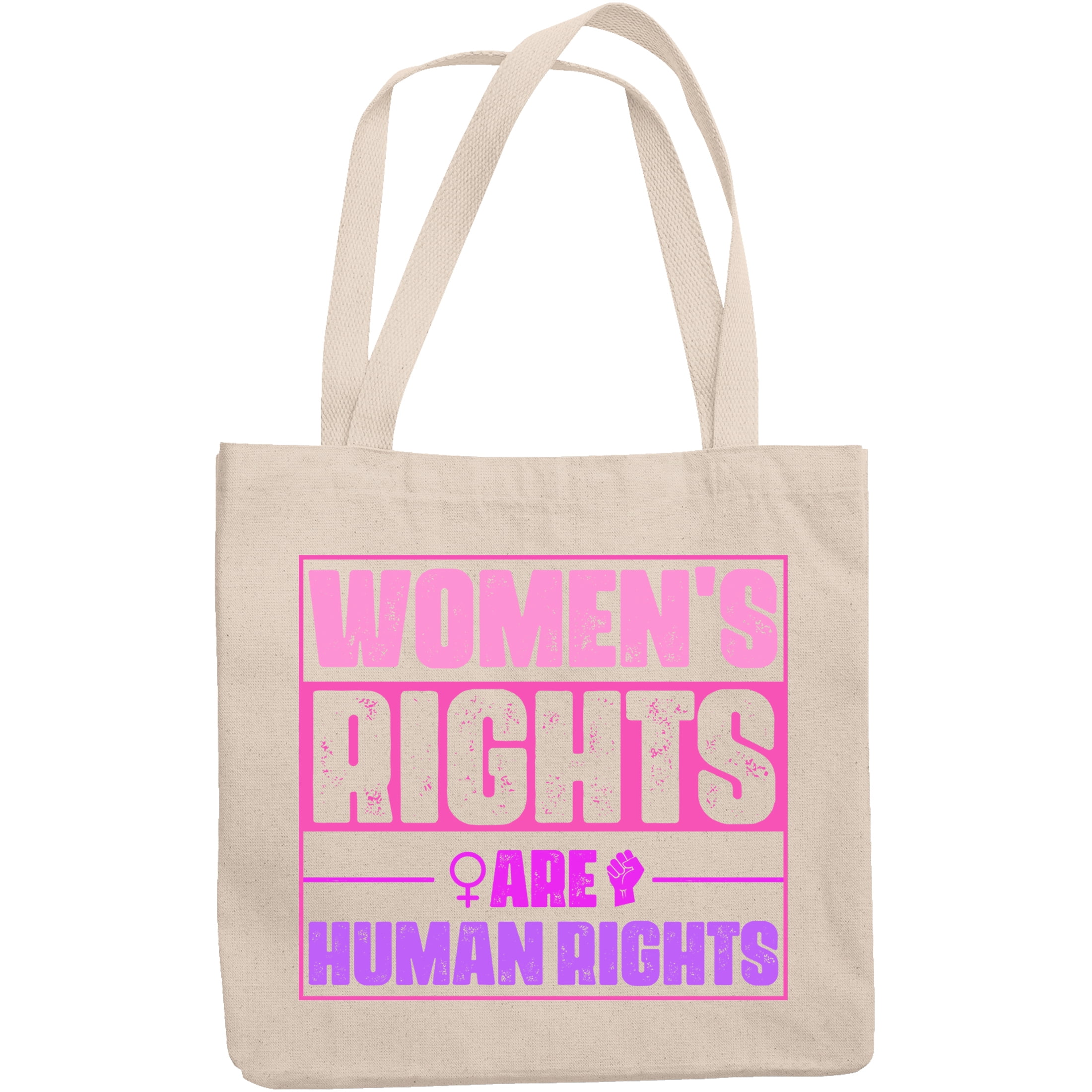 Women's Rights Are Human Rights, Women Empowerment Quote, 12oz Canvas ...