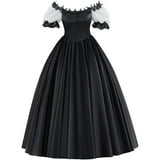 Women's Rococo Ball Gown Lace Sleeve Historical Victorian Dress Civil ...