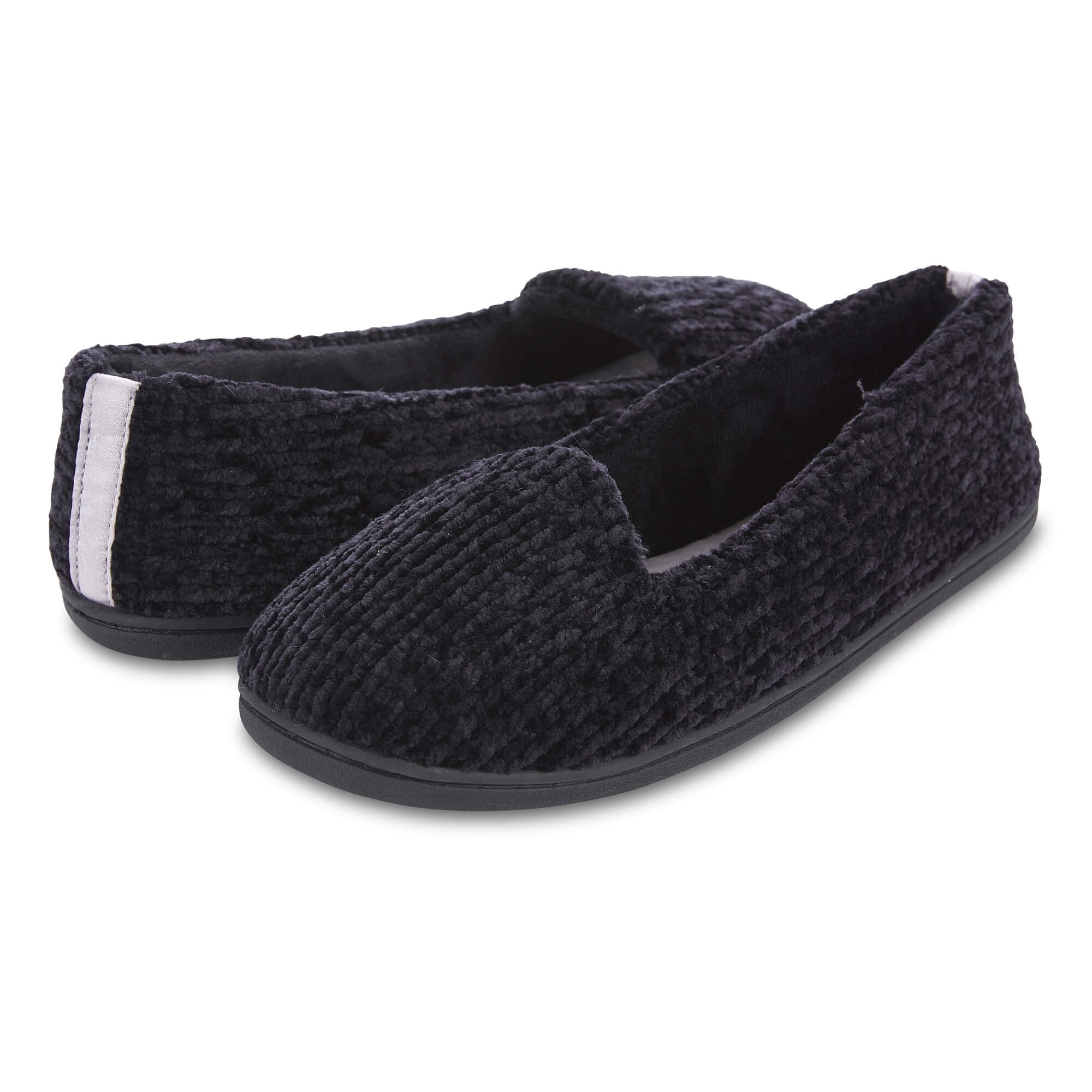 Women’s Rose Chenille Closed-Back Slippers - Walmart.com