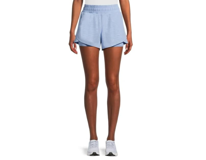 Women's Running Shorts with Bike Liner - Blue Birch, 3x - Walmart.com