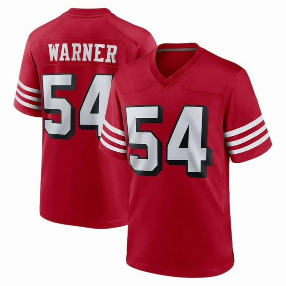 Women's San Francisco Warner 54 Scarlet Alternate Sports Player Game ...