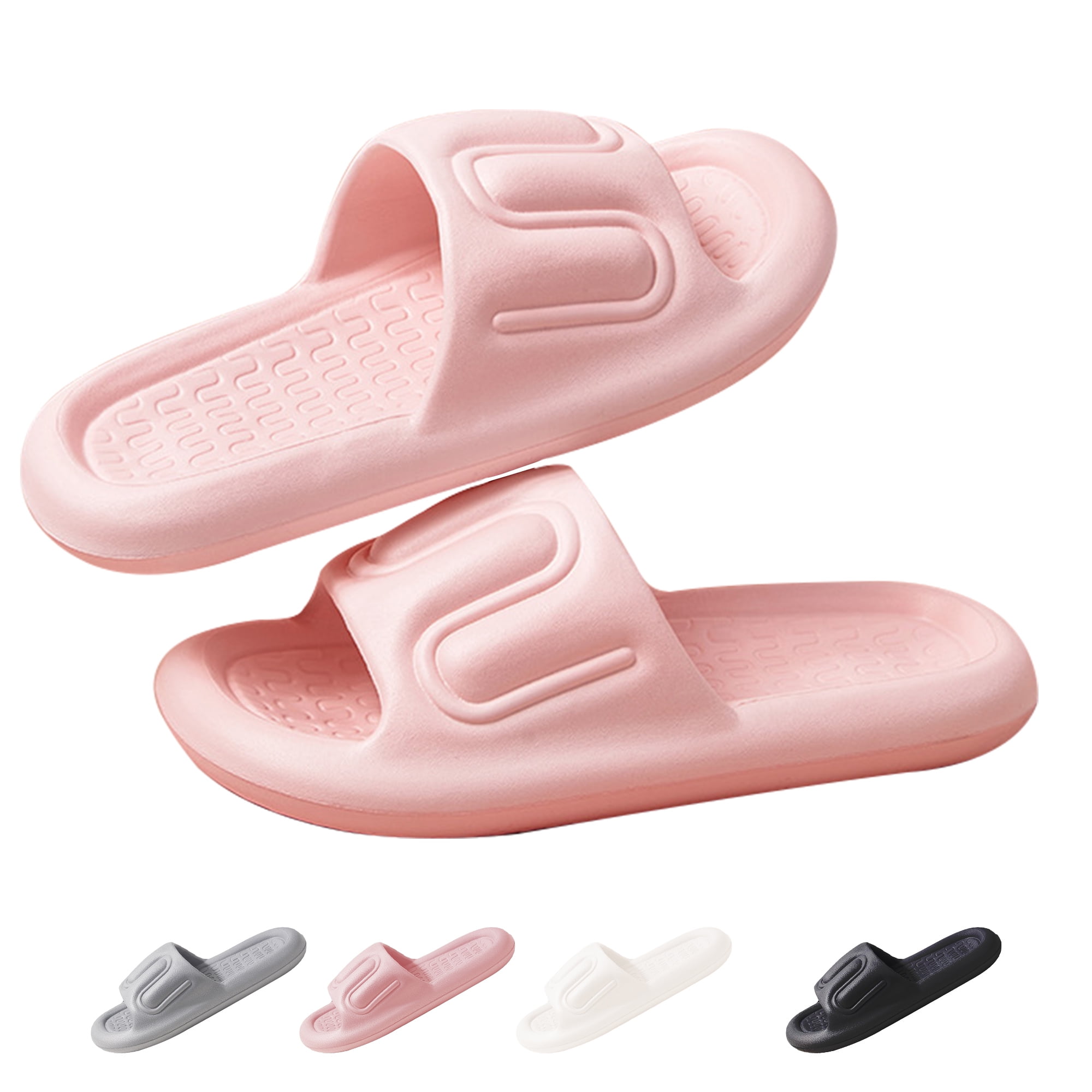 Women's Sandals Soft Thick Sole Non-Slip Pillow Sandals - Walmart.com