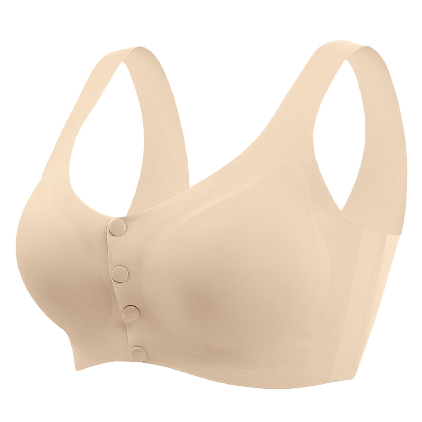 Women's Seamless Comfort Bra Wireless Push Up Bralette Full Coverage ...