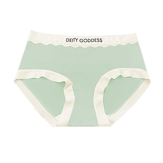 Women's Seamless Panties Breathable Macaron Color Skin-Friendly High ...