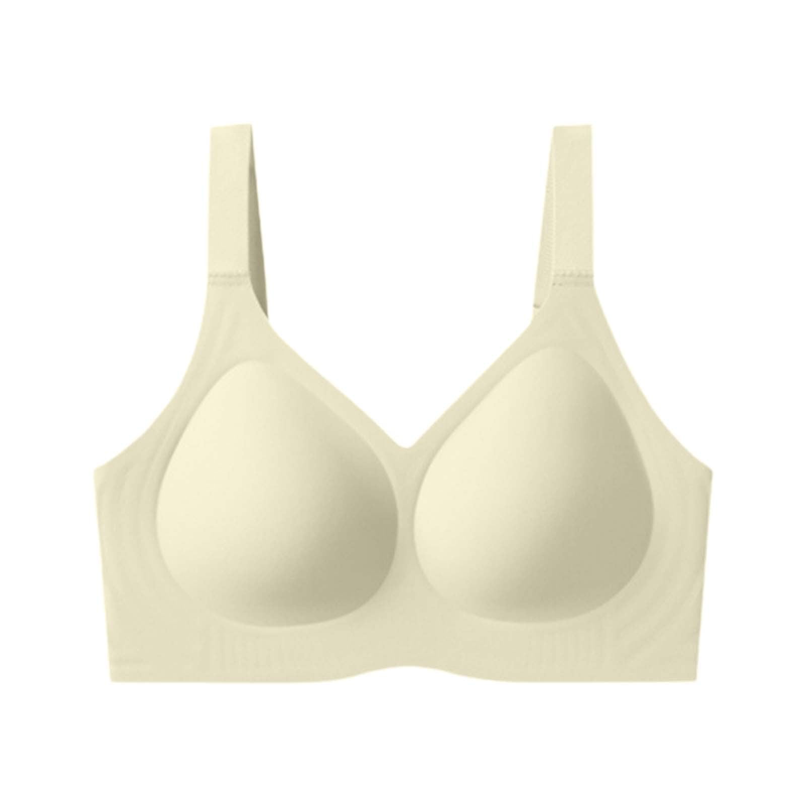 Women's Seamless Shapewear Gel Bra - W Cup Design, Underwire Support ...