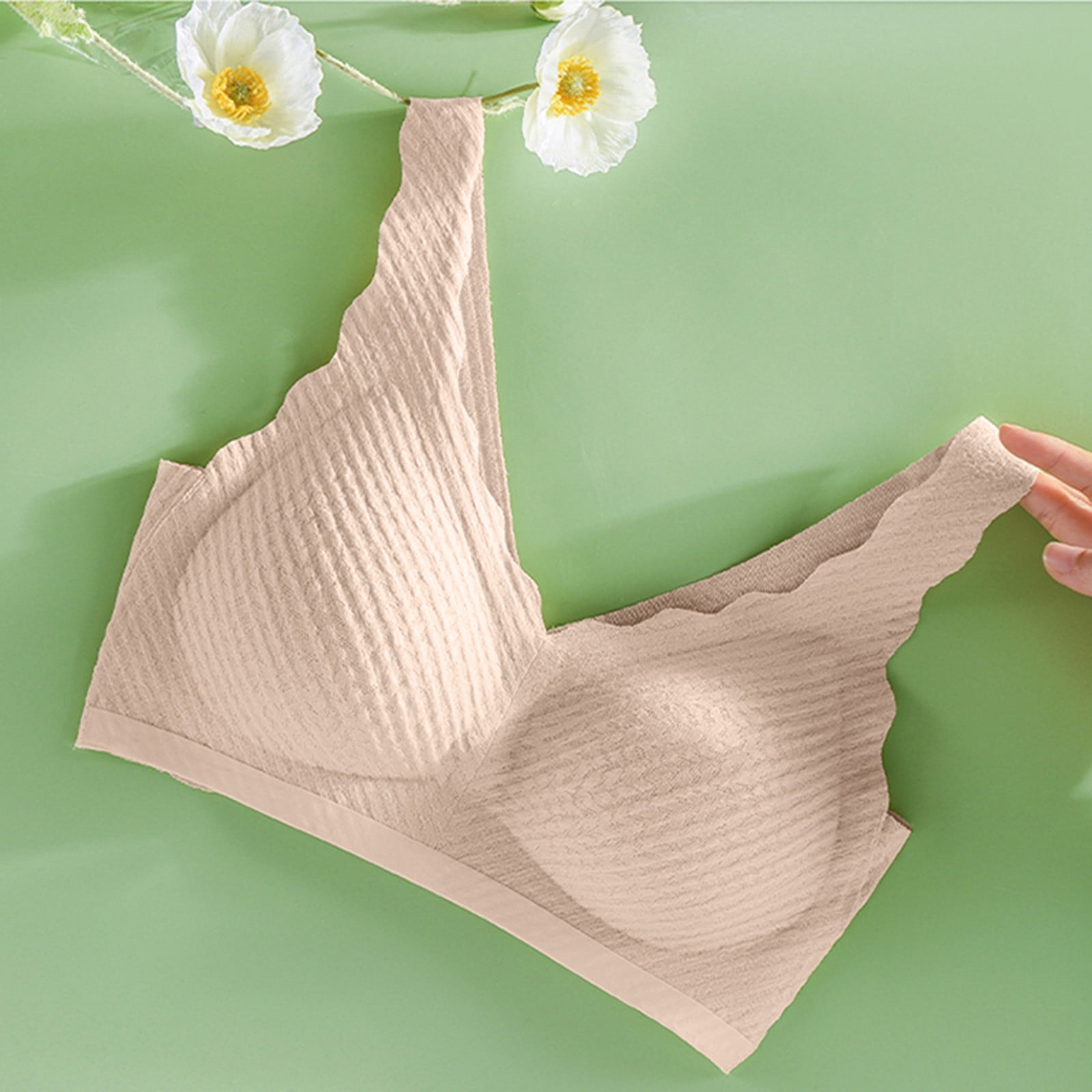 Women's Seamless Sling Thread Beautiful Back Wrapping Chest Tube Top ...