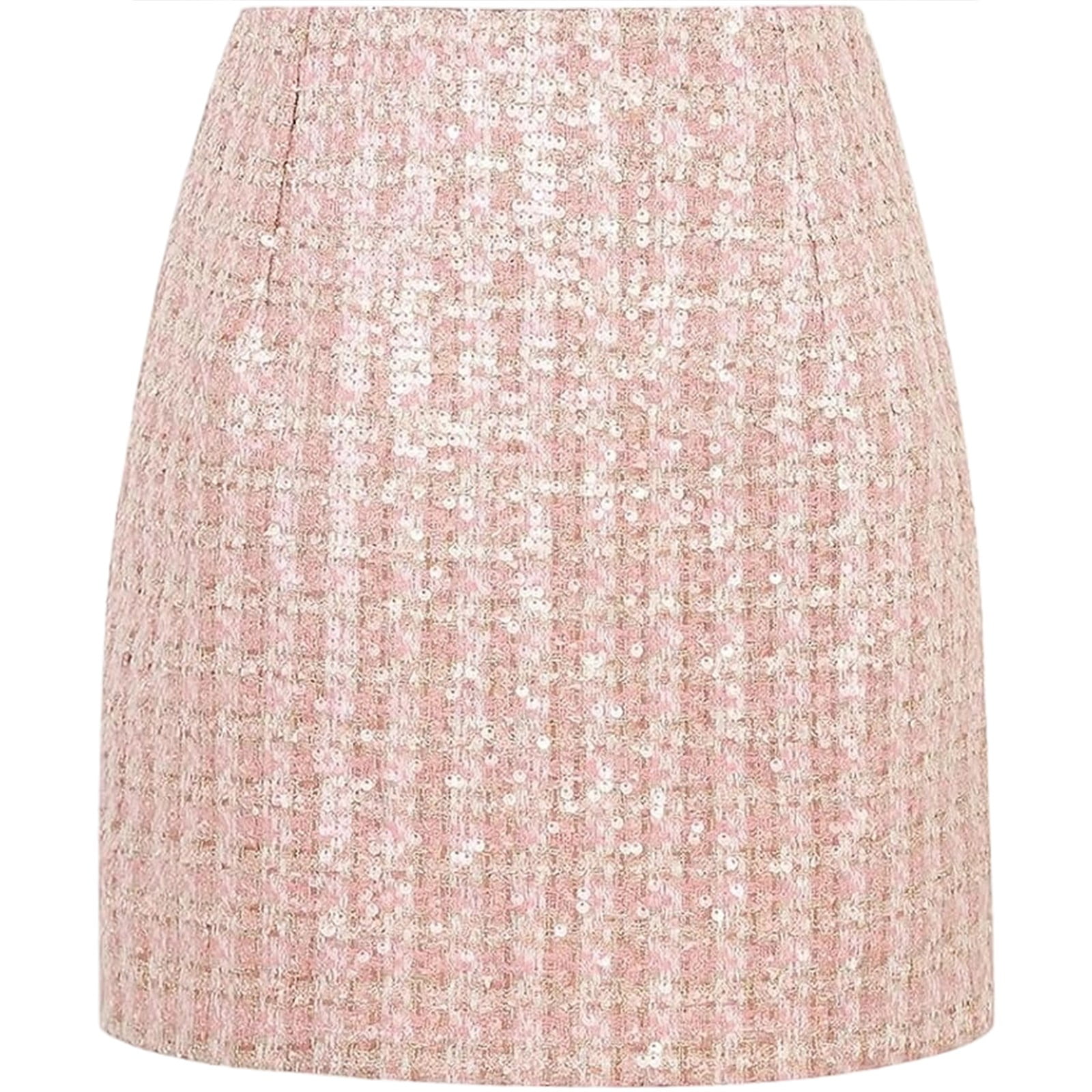 Women's Sequin Skirts Shiny Sparkle Holiday Mini Bodycon Skirts For ...