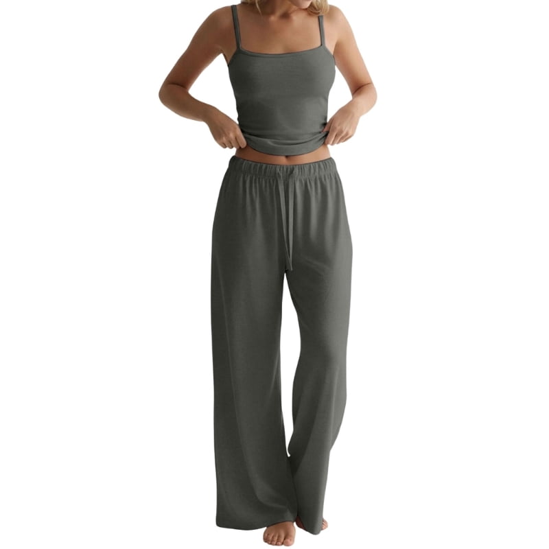 Women's Sets, and Wide Leg Sweatpants, 2 Piece Sets, Comfortable Autumn ...