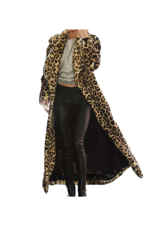 Leopard Print Coats