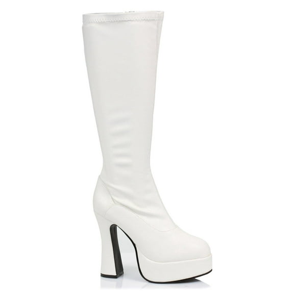 White Gogo Boots