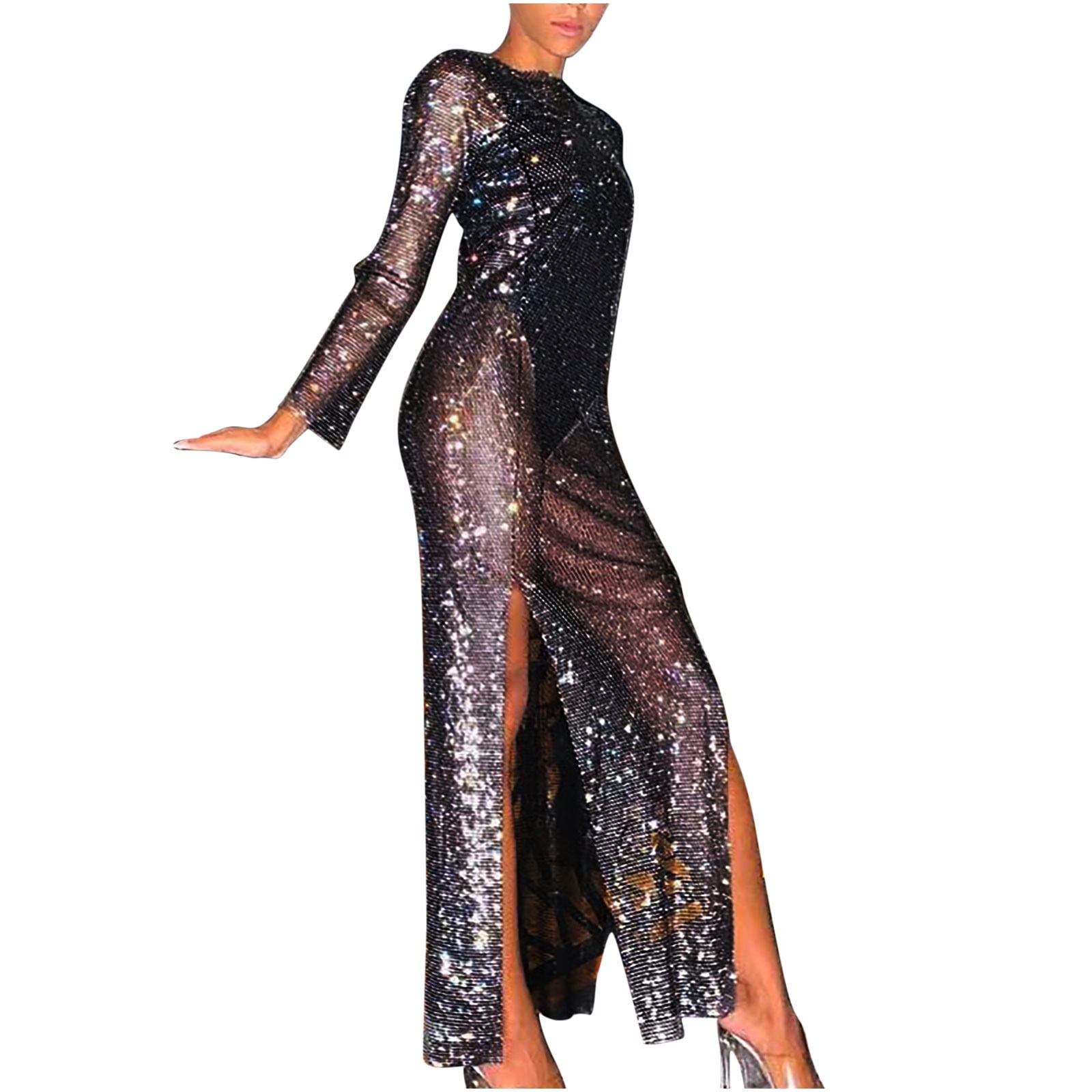 Women's Sexy Maxi Dress Swimsuit Swim Beach Maxi Cover Up Dress Womens ...
