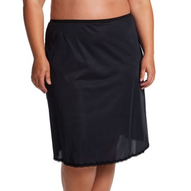 Women's Classic Vintage Half Slip with Lace Details 18 and 23 Inch ...