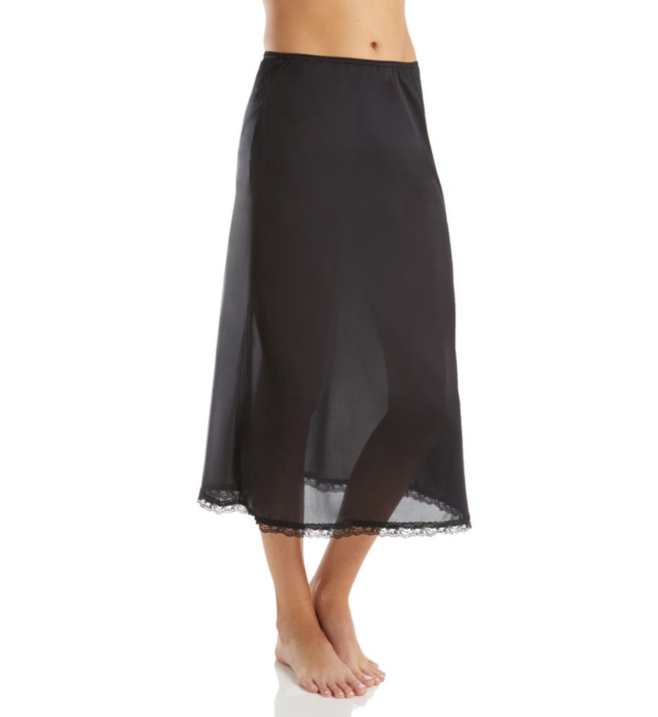 Women's Shadowline 2731 Essentials 31 Inch Half Slip (Black M ...