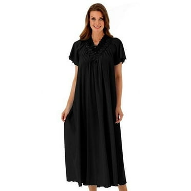 Women's Shadowline 32737X Plus Silhouette 53 Inch Gown (Ivory 2X ...