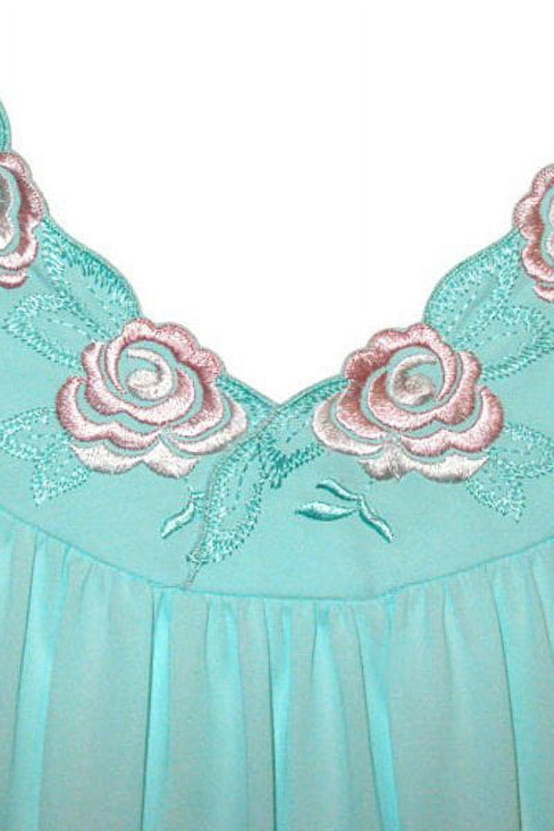 Shadowline Women's Full-Length Gown, Petals 53 Inch, 32280, Silky Soft ...