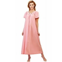 Women's Shadowline 32737X Plus Silhouette 53 Inch Gown (Ivory 2X ...