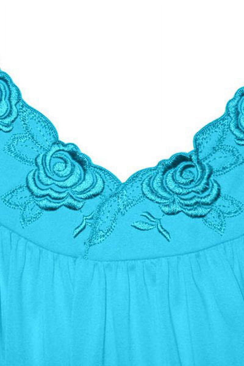 Women's Shadowline 33280X Plus Petals 53 Inch Long Sleeve Gown ...
