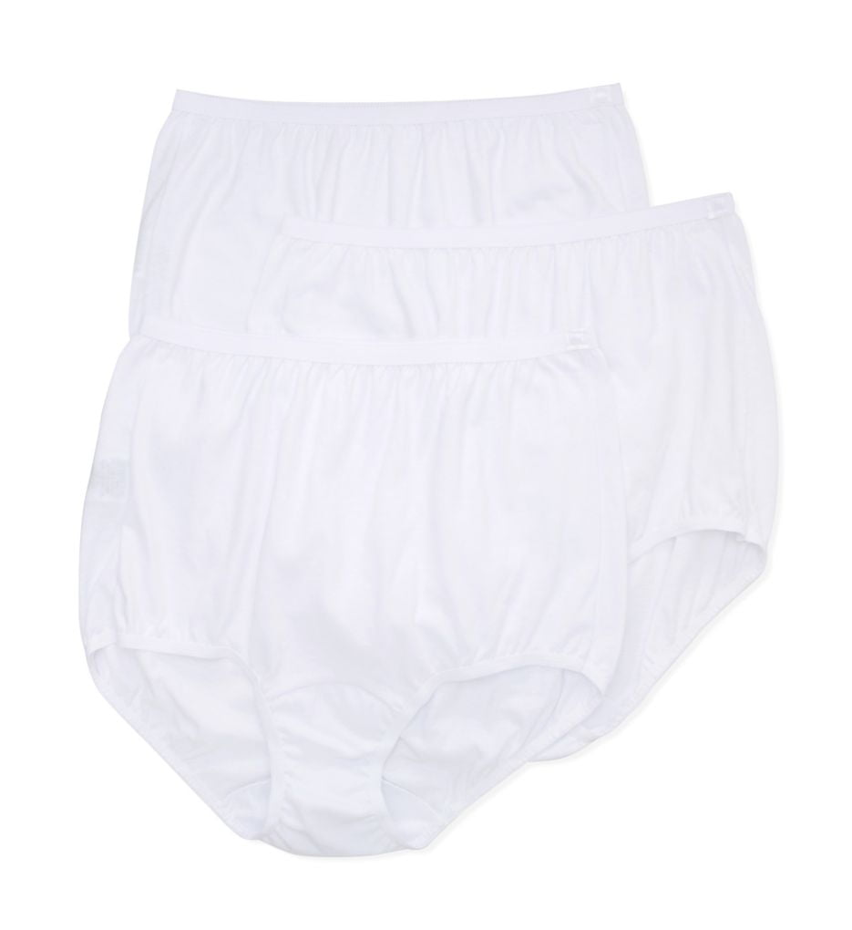 Women's Shadowline 410X Dixie Belle Plus Size Cotton Full Cut Panty - 3 ...