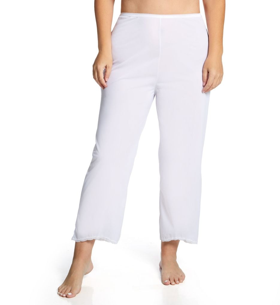 Women's Shadowline 46005X Plus Size Pettipants (White 1X) - Walmart.com