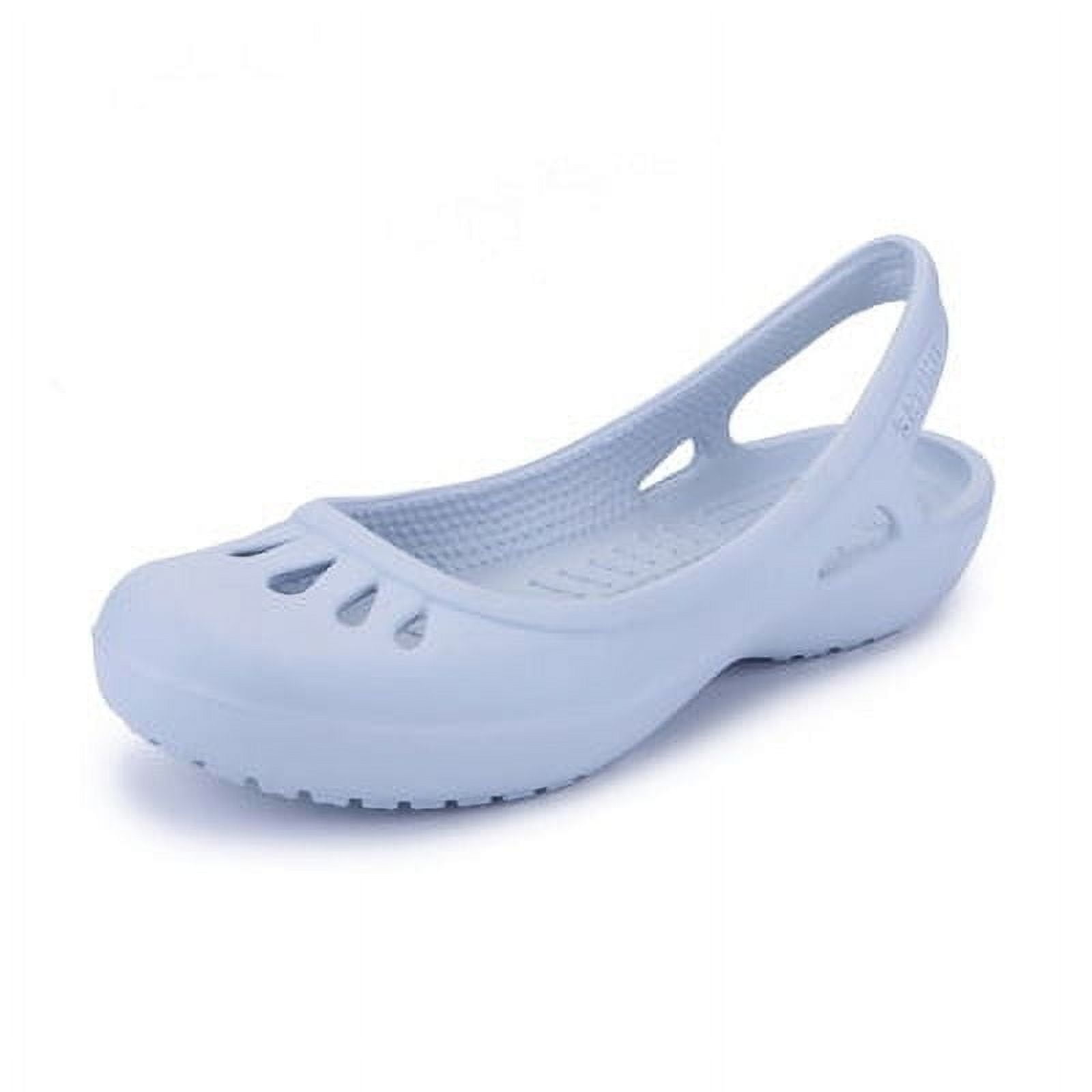 Women's Shallow Clogs Slip-on Garden Shoes Cushioned Work Shoes with ...