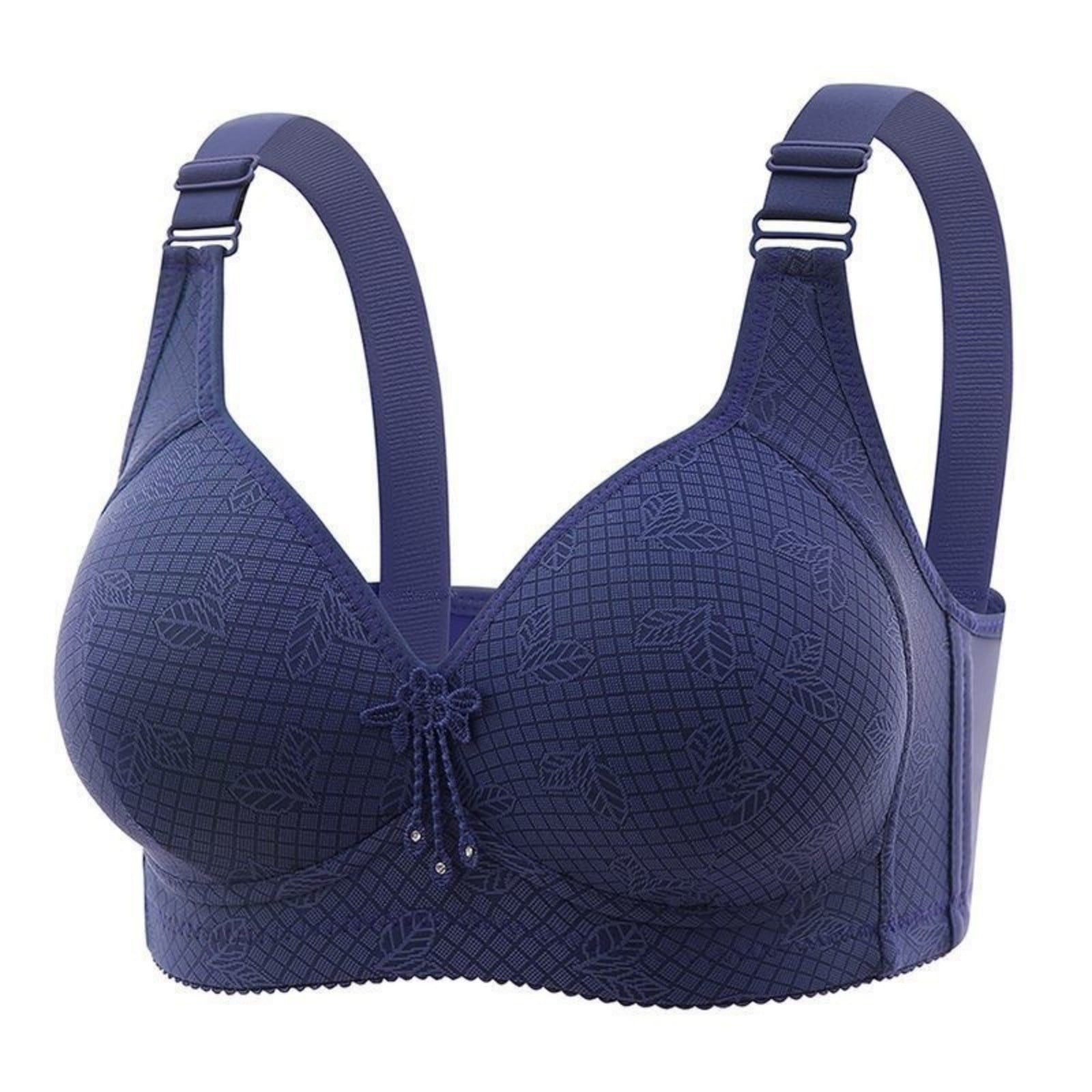 Women's Shape & Support Wirefree Bra Non-steel Lace Stitching ...