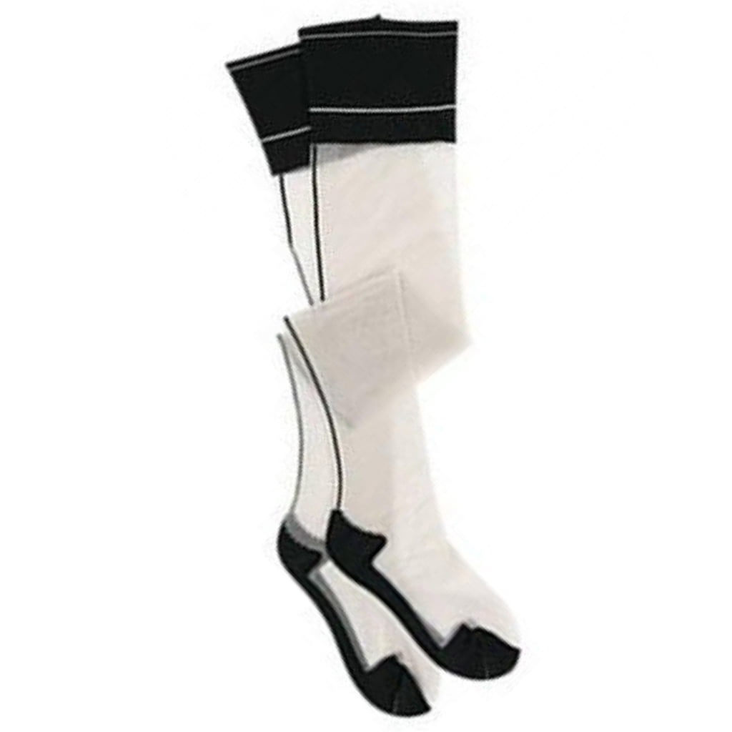 Women's Sheer Stockings Back Seam Thigh High Stockings Contrast Top ...
