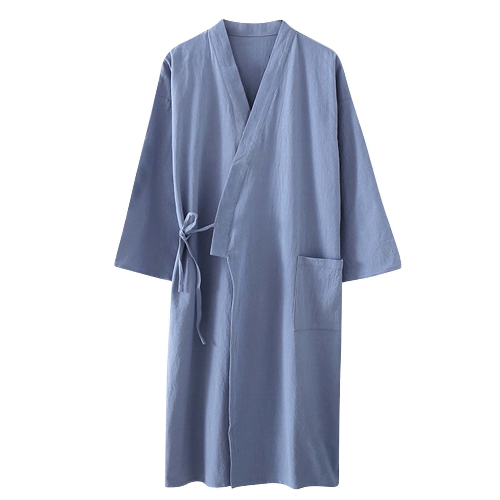 Women's Short Robes Bathrobe Lightweight Kimono Robes Soft Sleepwear ...