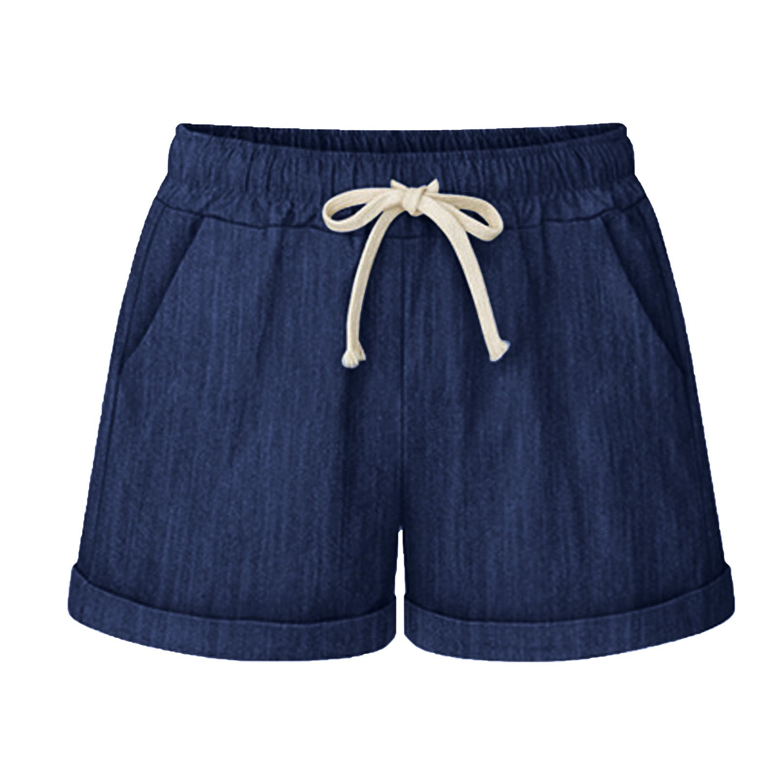 UPPADA Women's Shorts Clearance Womens Plus Size Relaxed Fit Shorts ...