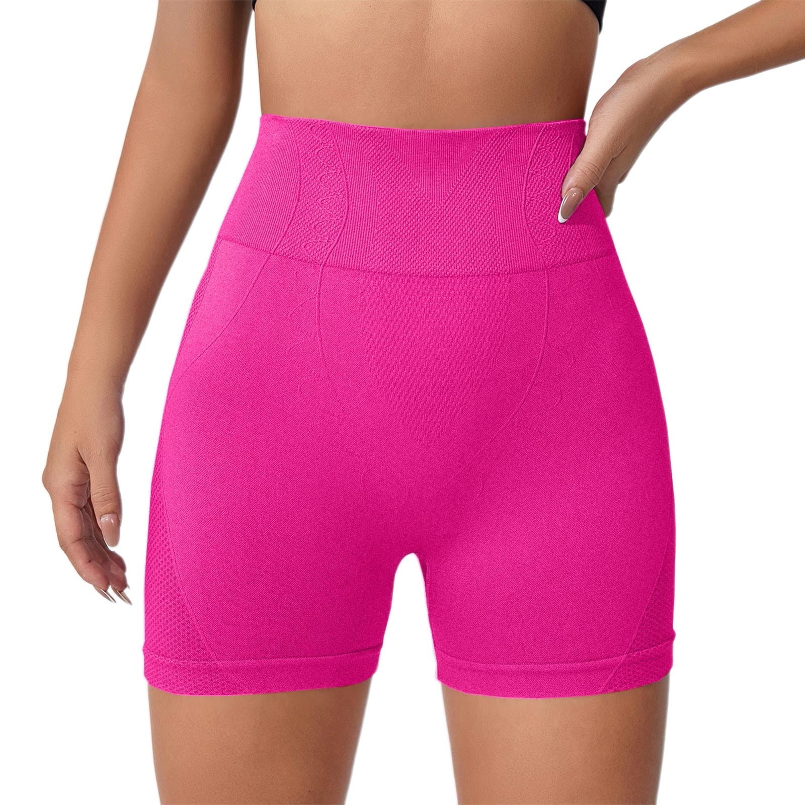 Women's Shorts High Waisted Stretchy Activewear Active Bottoms Sports ...